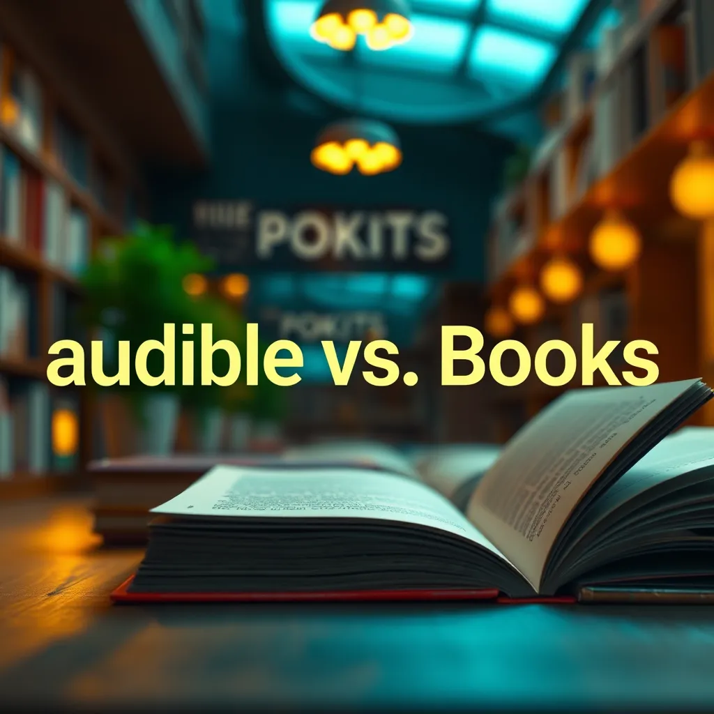 Audible vs Books App: Features, Pros, and Cons