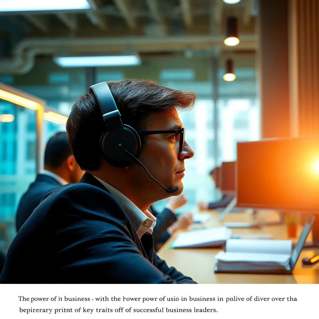 Exploring the Key Traits of Successful Business Leaders